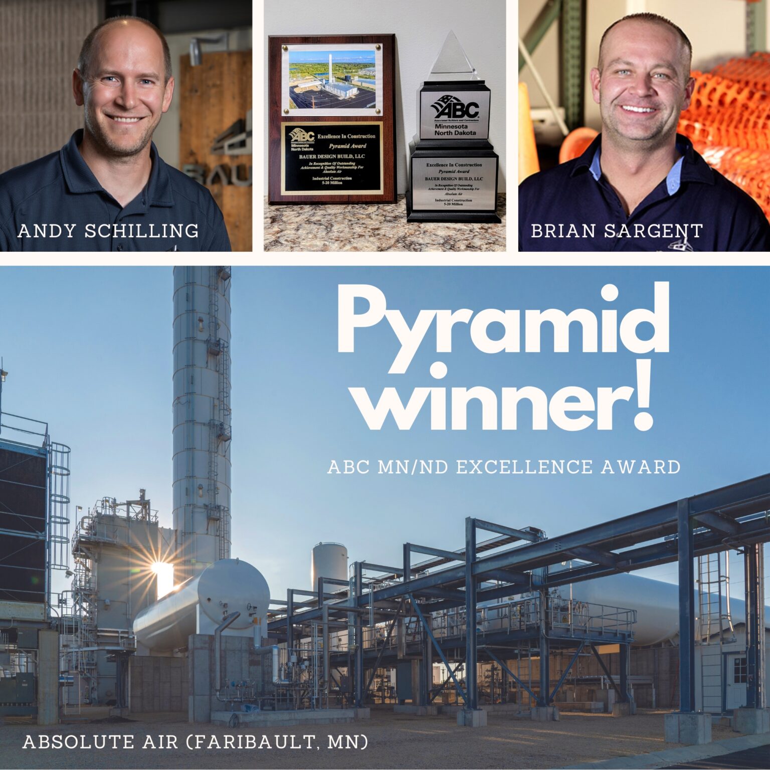 Pyramid Award - Bauer Design Build